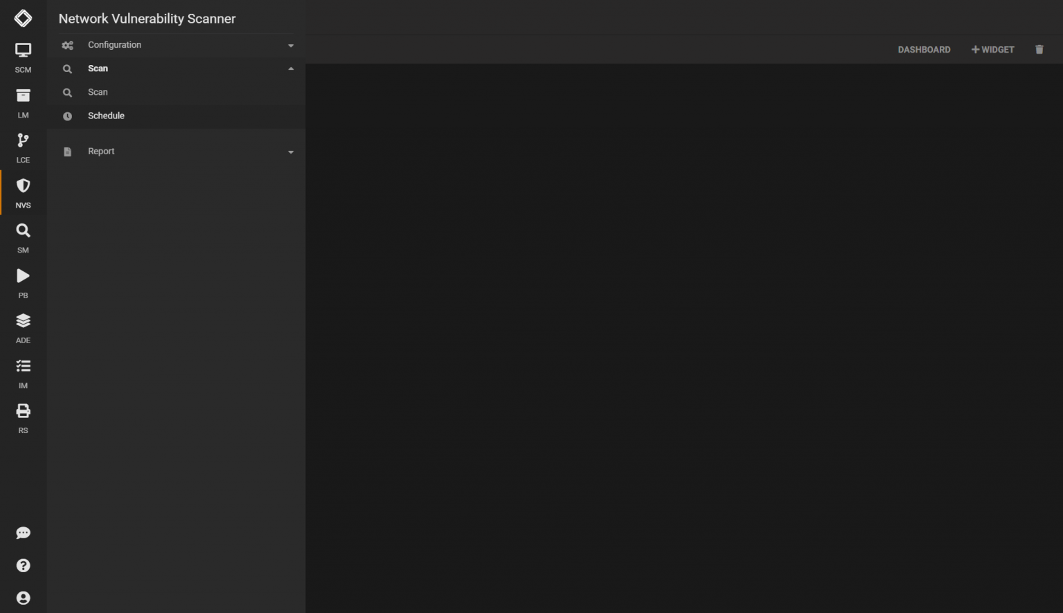 Launch a Scan - SGBox Next Generation SIEM & SOAR