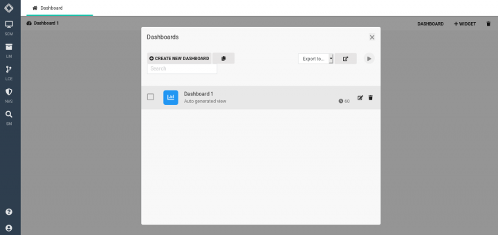 Create a dashboard - SGBox Next Generation SIEM & SOAR
