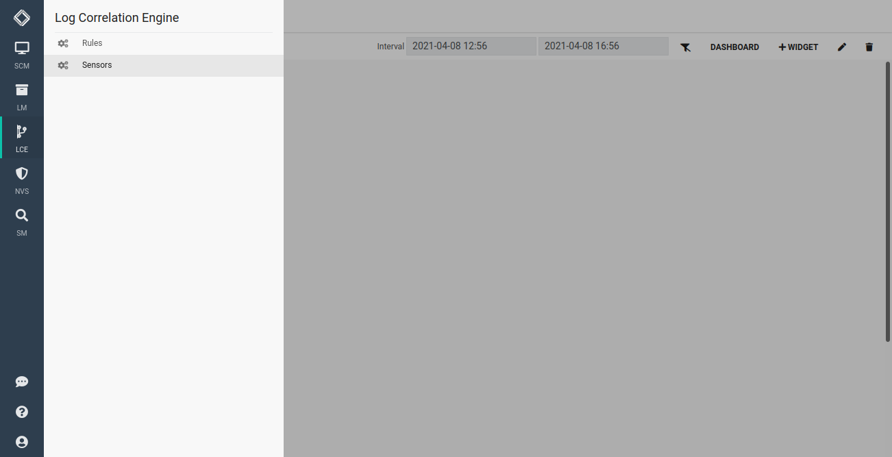 Create a sensor - SGBox Next Generation SIEM & SOAR