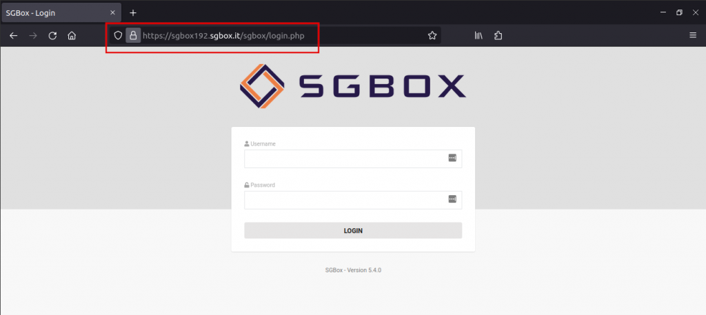 Upload SGBox custom certificate - SGBox Next Generation SIEM & SOAR