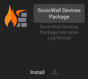 Syslog configuration on SonicWall - SGBox Next Generation SIEM & SOAR