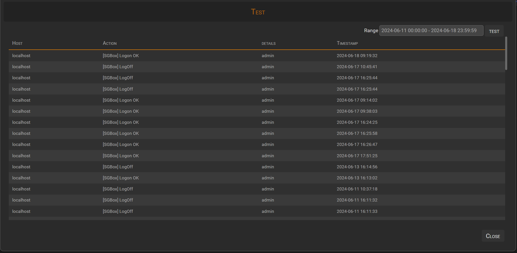 Telegram App - SGBox Next Generation SIEM & SOAR