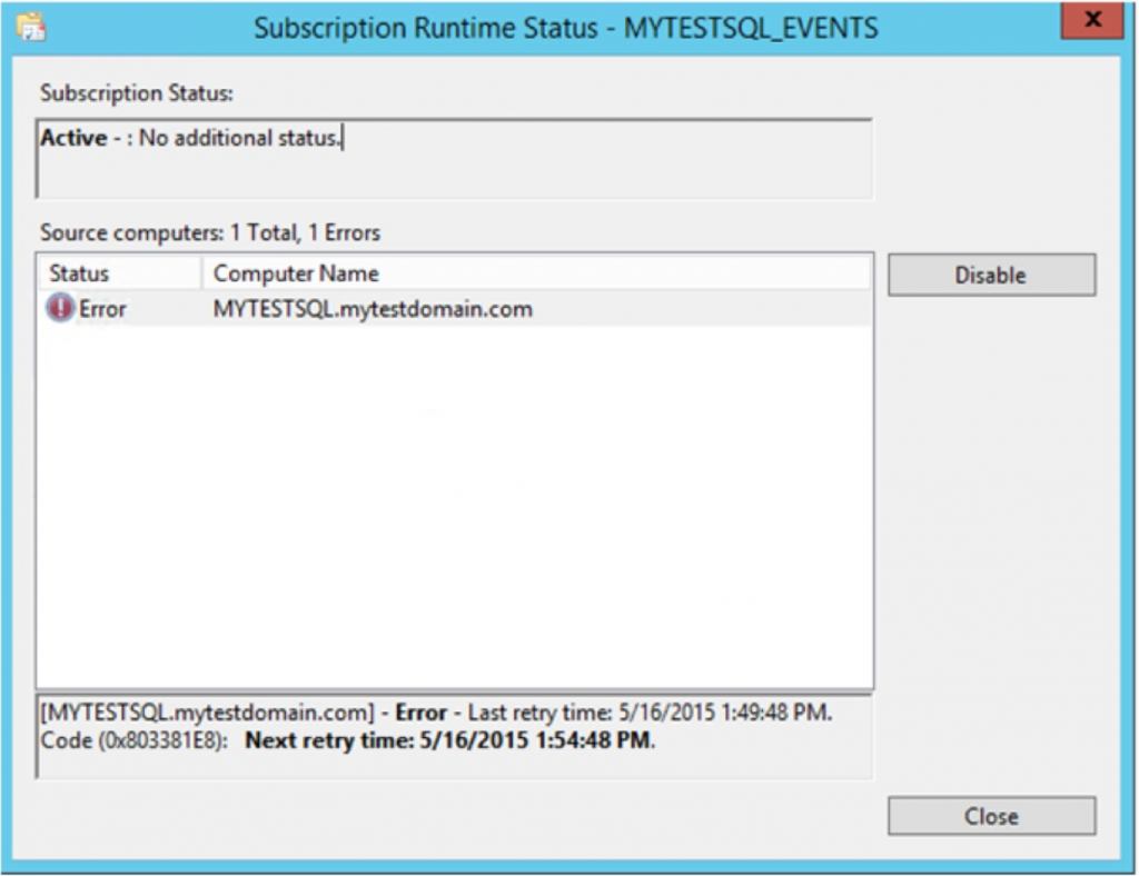 Centralizing Windows Logs ( Forwarded Events )