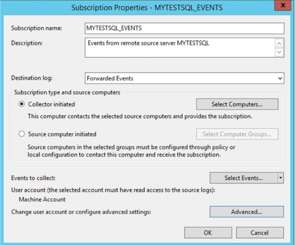 Centralizing Windows Logs ( Forwarded Events )